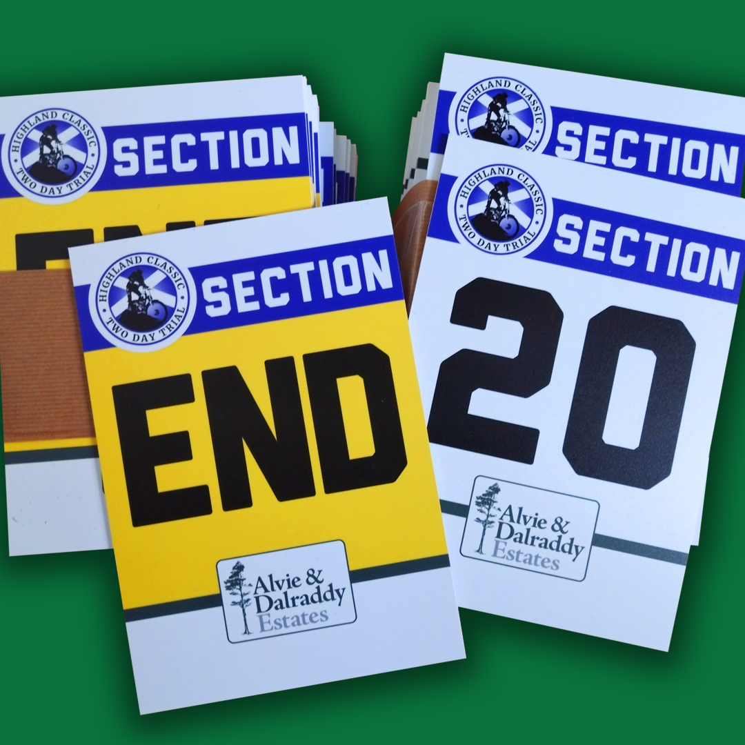 Marker board Refresh | Highland Classic Two Day Trial